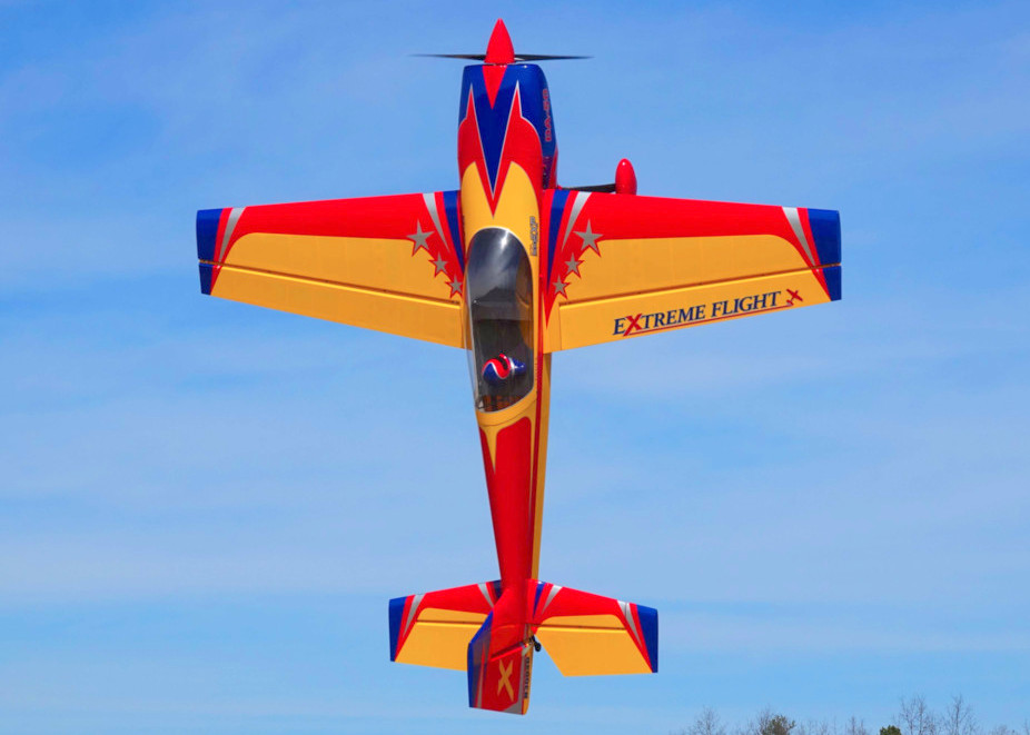 EF 60" Extra 300-EXP V2 Yellow/Red/Blue - Hobby Guy